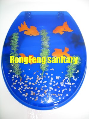 SEA SERIES 17'18'19' COLOR POLY RESIN TOILET SEAT
