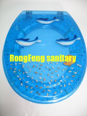 SEA SERIES 17'18'19' COLOR POLY RESIN TOILET SEAT