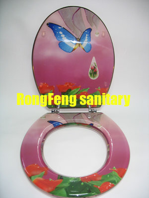 poly toilet seat,17'18'19',zinc alloy hinge,S/S hinge,soft close hinge