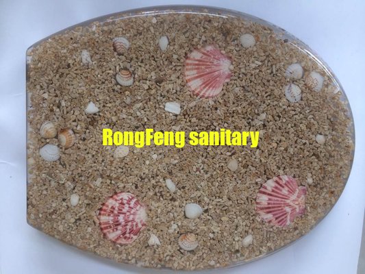 SAND SEA STAR   resin toilet seat,17'18'19'Uropean standard,USA stardard