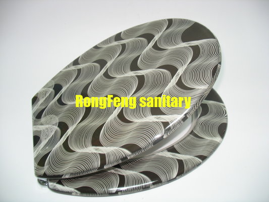 polyresin toilet seat cover,zinc alloy hinge,S/S hinge,soft close hinge,MDF,PVC,PP