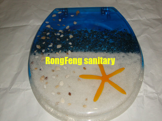 LED poly-resin toilet seat cover,RESIN toilet seat,tranparent toilet seat,sanitary ware,bathroom,decoration