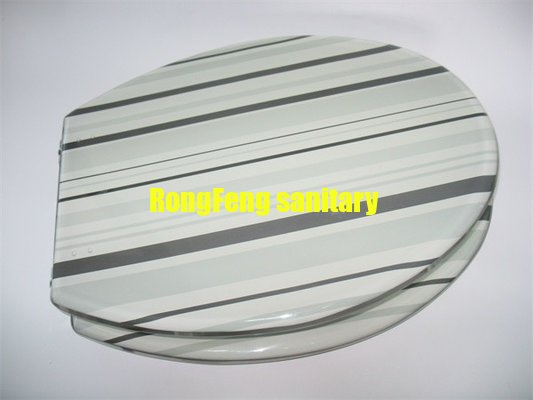 poly-resin toilet seat cover,RESIN toilet seat cover,tranparent toilet seat,sanitary ware,STRIPE TRIMMER