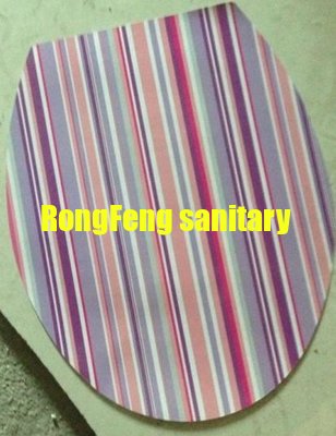 poly-resin toilet seat cover,RESIN toilet seat cover,tranparent toilet seat,sanitary ware,STRIPE TRIMMER