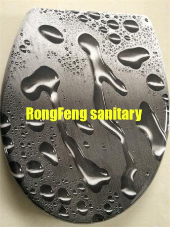duroplastic toilet seat,pure color,white,Urea toilet seat,soft closing zinc alloy hinge