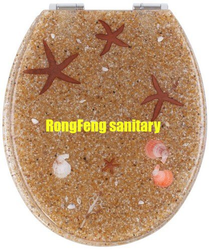 decor polyresin toilet seat,tranparent toilet seat,PP,MDF,WOOD,DUROPLASTIC,SANITARY WARE