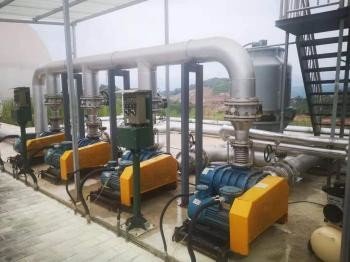 three lobe roots type rotary blower for gas boost supplier