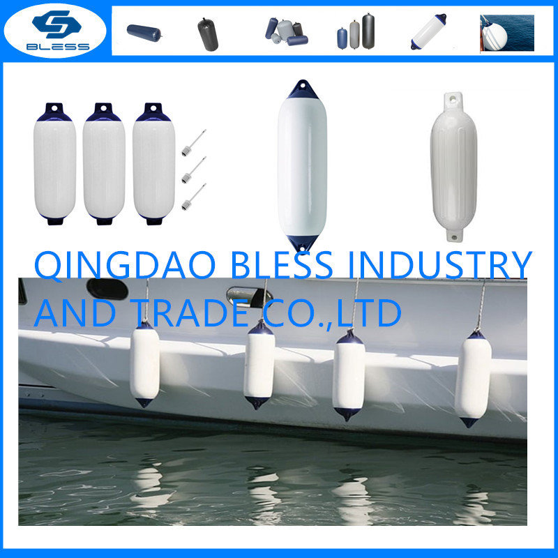 Marine Dock Round Anchor Inflatable Vinyl A Series Shield Protection Boat Fender