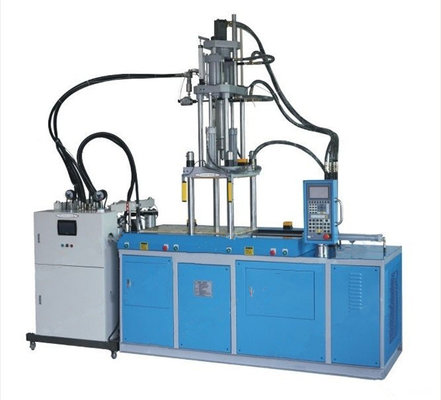 Cooling Waters System Vertical Molding Machine , 18KW Electric Heat Injection Moulding Equipment