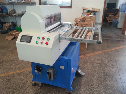 Double - Cylinders Plastic Cutting Machine , PVC Board Cutting Room Equipment