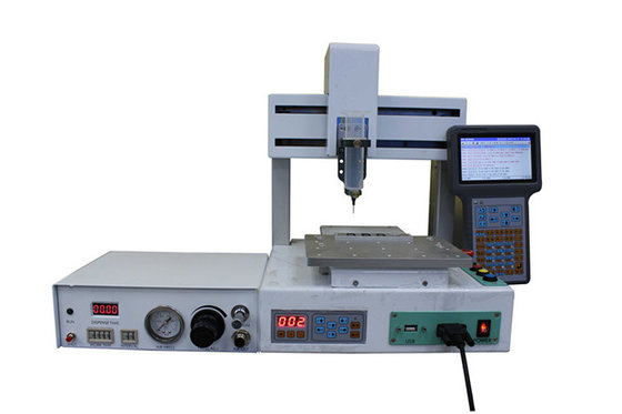3 Axis Design Automatic Dispenser Machine , Glue Silicone Automatic Glue Dispensing Machine