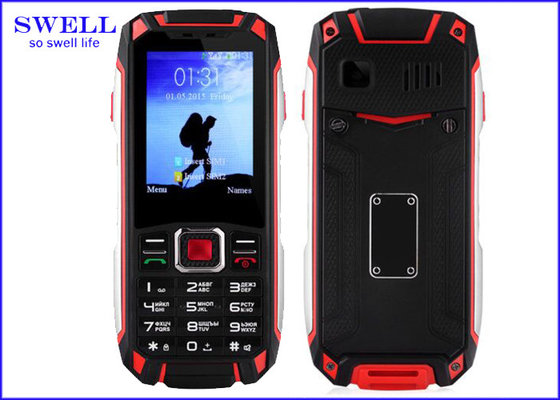 GSM Quad Band Military Waterproof Rugged Cell Phone With Walkie Talkie