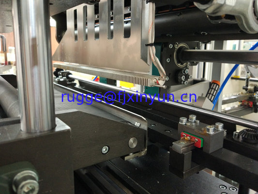 Automatic soft facial tissue and napkin paper plastic film packing machine