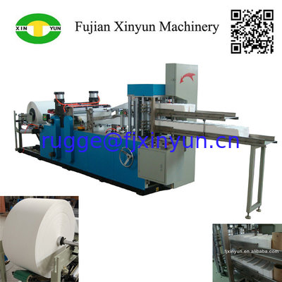 Automatic double decks serviette tissue paper making machine price