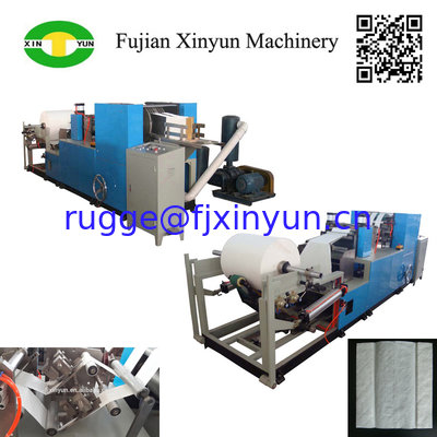 High speed automatic C fold hand towel paper folding machine factory