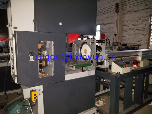 2017 Hot sale automatic maxi roll paper band saw cutting machine