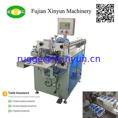 Semi automatic multi bags handkerchief tissue paper packing machine