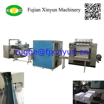 High speed automatic facial tissue paper log saw cutting machine