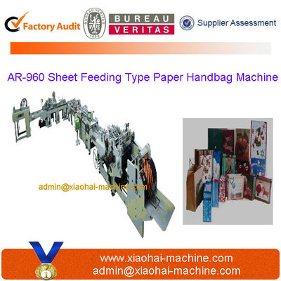 China AR-960 Automatic Sheet-feeding Paper Bag Making Machine supplier