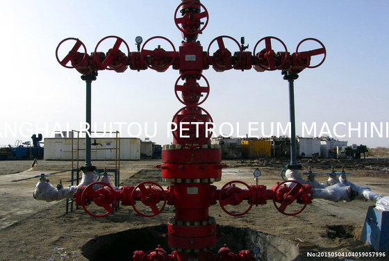 Wellhead API 6A 2-1/16" 10000psi X-mas Tree , Well Drilling Christmas Tree for Oil and Gas well