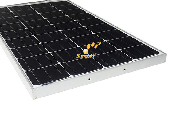 Photovoltaic 100w Mono Solar Panels , Monocrystalline Silicon Solar Cells 