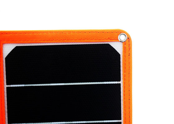 14w Portable Solar Power RV Battery Charger With Mountain - Climbing Buckles 