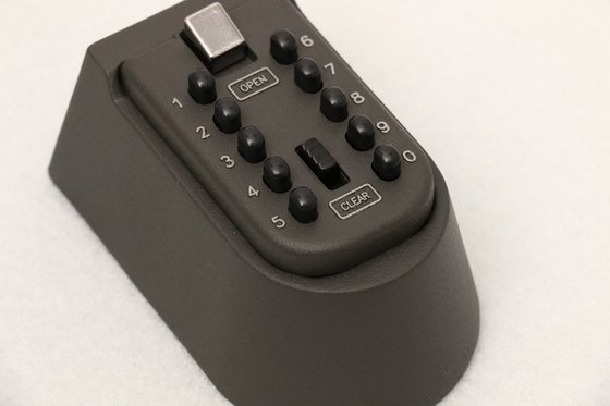 Waterproof Zinc Alloy Extra Key Lock Box for Real Estate Wall Mounting