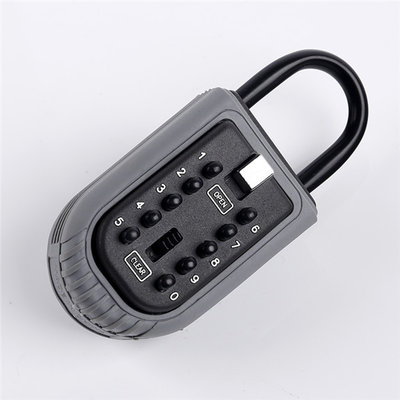 Custom Lockable Portable Key Lock Box Wall Mounted / Small Key Safe Lock Box