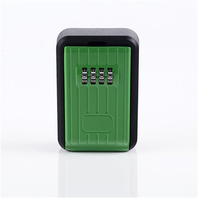 High Security Push Button Car Key Lock Box Corrosion Resistance 4 Digit Code