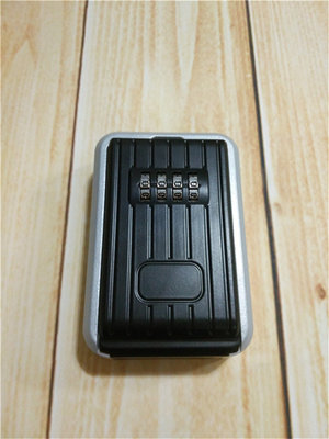 Outside Metal Wall Mounted Key Lock Box Storage 10 Key with Solid Zinc