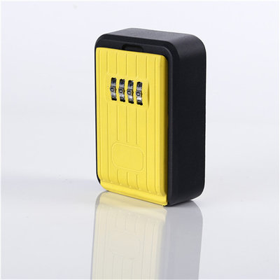 Outside Code Door Key Lock Box Wall Mount Digit Dialing Aluminium Alloy Body