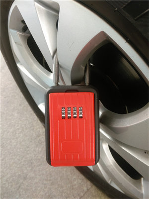 Portable 4 Digit Combination Vehicle Key Lock Box 185*85*42.5 Mm