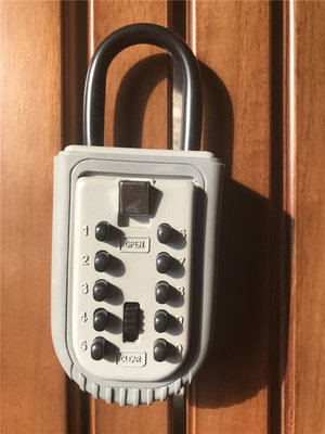 High security Push Button Protable Key Lock Box for Real Estate