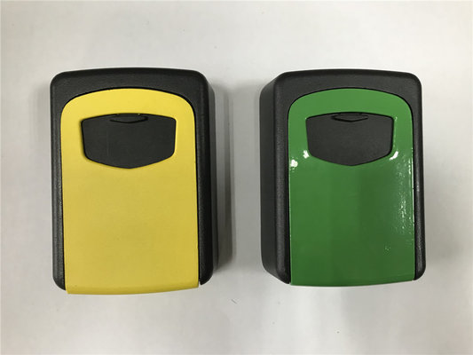 Zinc Outdoor Key Safe Box , 4 Digit Combination Key Safe Box