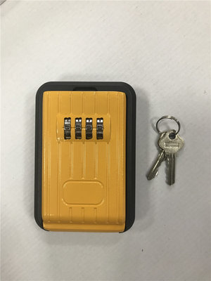Rainforced Zinc / Aluminum Alloy Push Button Key Lock Box Digit Dialing