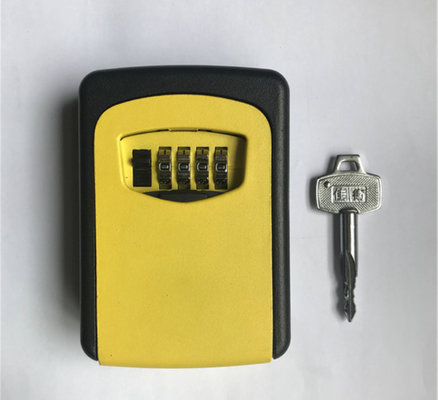 Aluminum Alloy Wall Mounted Key Lock Box Outdoor for Real Estate