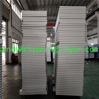 50mm color steel exterior EPS sandwich wall panel 11900x1150mm for wall and ceiling
