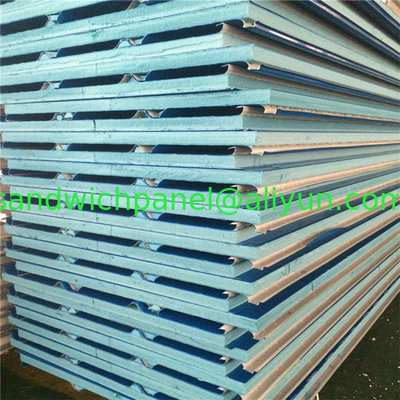 50mm painted steel corrugated XPS pu sandwich panels for steel structure roof