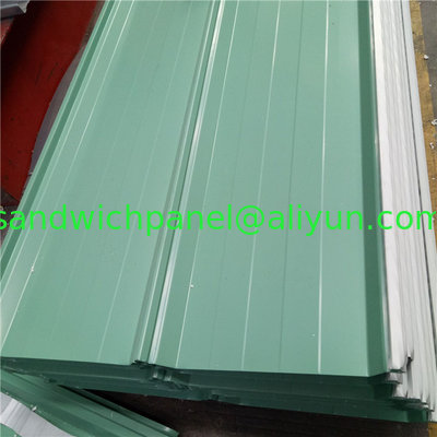 0.15-1.2mm prepainted metal single sheet roof panel  with different colors