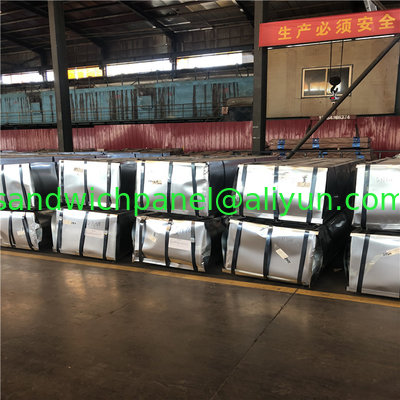 0.15-1.2mm galvanized roofing sheet 3 meters length with package for warehouse