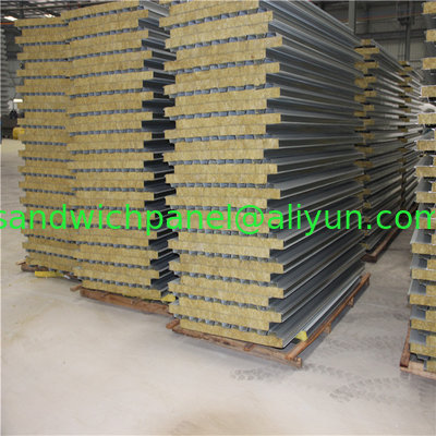 prefabricated fireproof rockwool sandwich panel house for labor camp