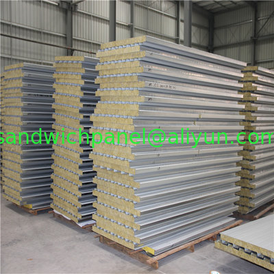 20 years fireproof rock wool aluminum sandwich panel use as container house