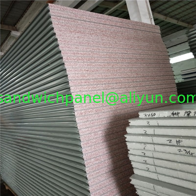 lightweight waterproof grey white metal sheet 50mm modified eps sandwich panel
