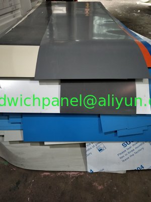 eps sandwich panel used modified polystyrene foam cover 0.426mm steel sheet with film both side