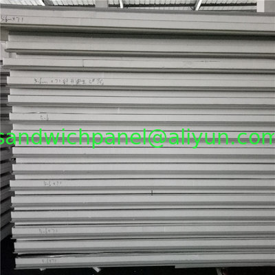light weight insulated 0.526mm eps ploystyrene foam sandwich panel for warehouse