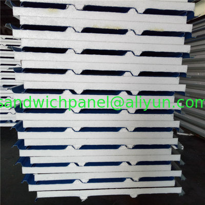 50-100mm expanded polystyrene eps sandwich roof panel for constrcution building