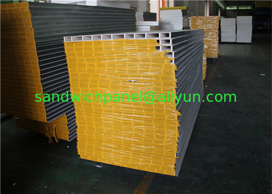 0.376mm color steel MGO sandwich panel use as the wall panel for food processing