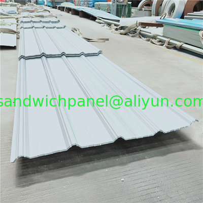 840 type of 0.476mm silver grey nanometre insulated roof sheet 5 meters length for warehouse