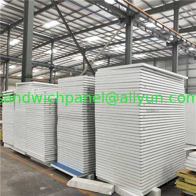 50mm greywhite eps sandwich panel door use as polystyrene foam for clean room
