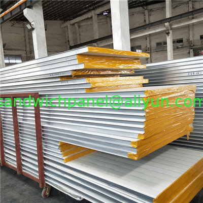 60kg 50mm rock wool sandwich panel for new building construction materials